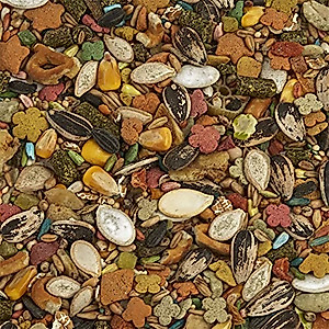 F.M. Brown's Tropical Carnival, Gourmet Hamster and Gerbil Food with Fruits, Veggies, Seeds, and Grains, Vitamin-Nutrient Fortified Daily Diet, 2 lb