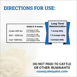Nutramax Cosequin Original Joint Health Supplement for Horses - Powder with Glucosamine and Chondroitin, 280 Grams