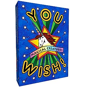 You Wish! Magical Creatures Family Card Game - Easy Card Game for Kids and Adults, Great for Game Night, Modern Twist on Go Fish Meets UNO, Fun for All Ages