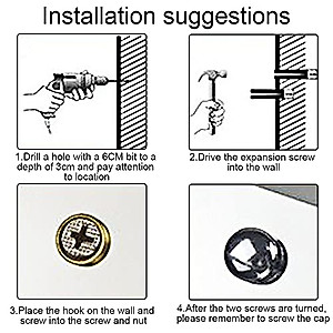 Zivisk 2 Pcs Laundry Hangers Folding Wall Mounted Clothes Hanger Rack with Swing Arm Stainless Steel Heavy Duty Coat Hook for Bathroom, Bedroom, Room (Silver)