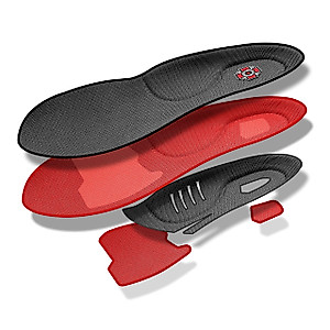 Old Bones Therapy Shock Absorbing Foot Insoles - Impact Protection, Arch Support and Improved Stability - Orthotic Insoles for Skateboarding, BMX, Motocross, Snowboarding and Ruling at Life (XXL)