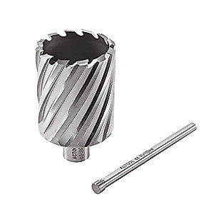 ACTOOL 2-1/16" Diameter × 2" Depth of Cut HSS ANNULAR Cutter with 3/4'' Weldon Shank