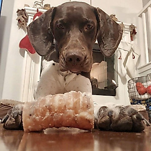 Green Butterfly Brands Dog Chews – Beef Trachea Dog Treat Chew Made in USA. Grass Fed Farm-Raised American Beef. Glucosamine Rich for Healthy Joints. All Natural Dental Chew (3" 4 PCS)