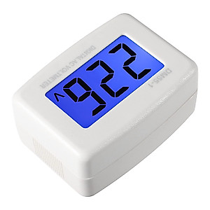 MELIFE 4pcs Voltage Test Monitor, Plug AC 80-300V LCD Digital Voltage Meter, 110V 220V Voltage Panel Power Volt Test Monitor Gauge Meter.