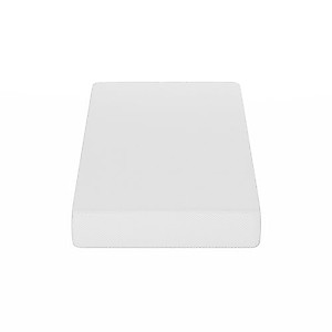 Furinno Tidur Cooling Gel Memory Foam Mattress, 8 Inch, Twin, White