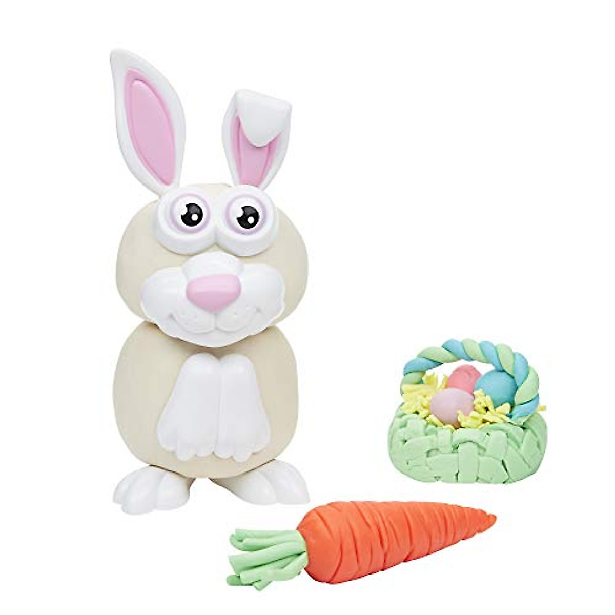 Play-Doh Easter Basket Toys 25-Piece Bundle; Make Your Own Easter Bunny Kit with Easter Eggs, Stampers, 10 Play-Doh 2-Ounce Cans (Amazon Exclusive)