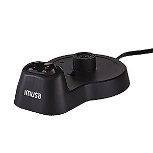 Imusa Black Espresso Maker, 3-6-Cup