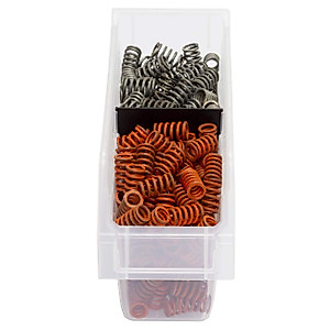 Akro-Mils 40020 Crosswise Width Plastic Divider for 30040, 30048 ShelfMax Bin Storage Bins, Black, (12-Pack)