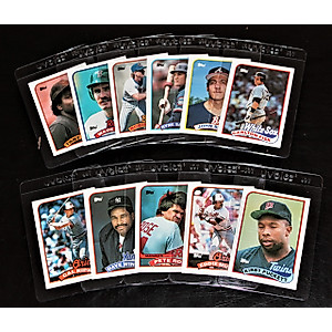 UVBLOC Semi Rigid Card Holder Sleeves (50 Pack) PSA Grading Saver Storage Protector Cases for Trading Baseball Basketball Football Pokemon Sports Cards