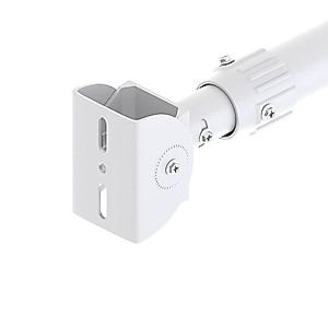 WiTi Extendable Mounting Pole for Security Surveillance Cameras,15.7-23.6 inch Adjustable Ceiling Mount Bracket for CCTV IP Camera,Solid Metal Powder Spray Coating