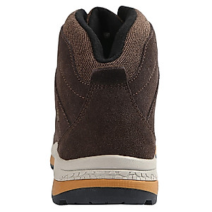 Northside Men's Larrabee Mid Waterproof Hiking Boot, dark brown, 8 M US