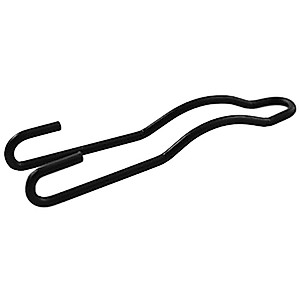 LQ Industrial 2PCS Carry Wire Pocket Clip 53mm Black Stainless Steel Pocket Knife Clip For Spyderco