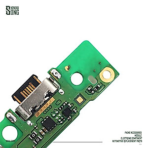 XINXUSONG (2pack) USB Charging Connector Charger Board Port Dock Part Repair Replacement for Moto G7 Power XT1955-5 XT1955-6 Short-Term (NA Version)