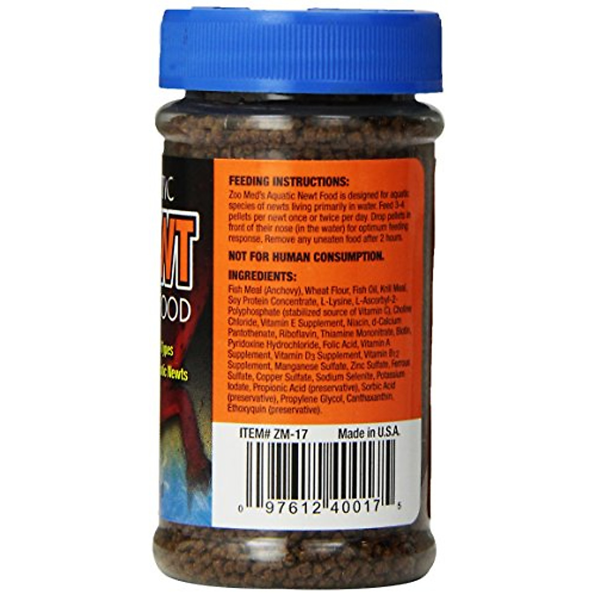 Zoo Med Aquatic Newt Food, 2-Ounce