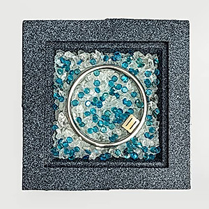 HomSof Outdoor Concrete Fire Pit Column Propane Fire Pit Patio Gas Fire Pit