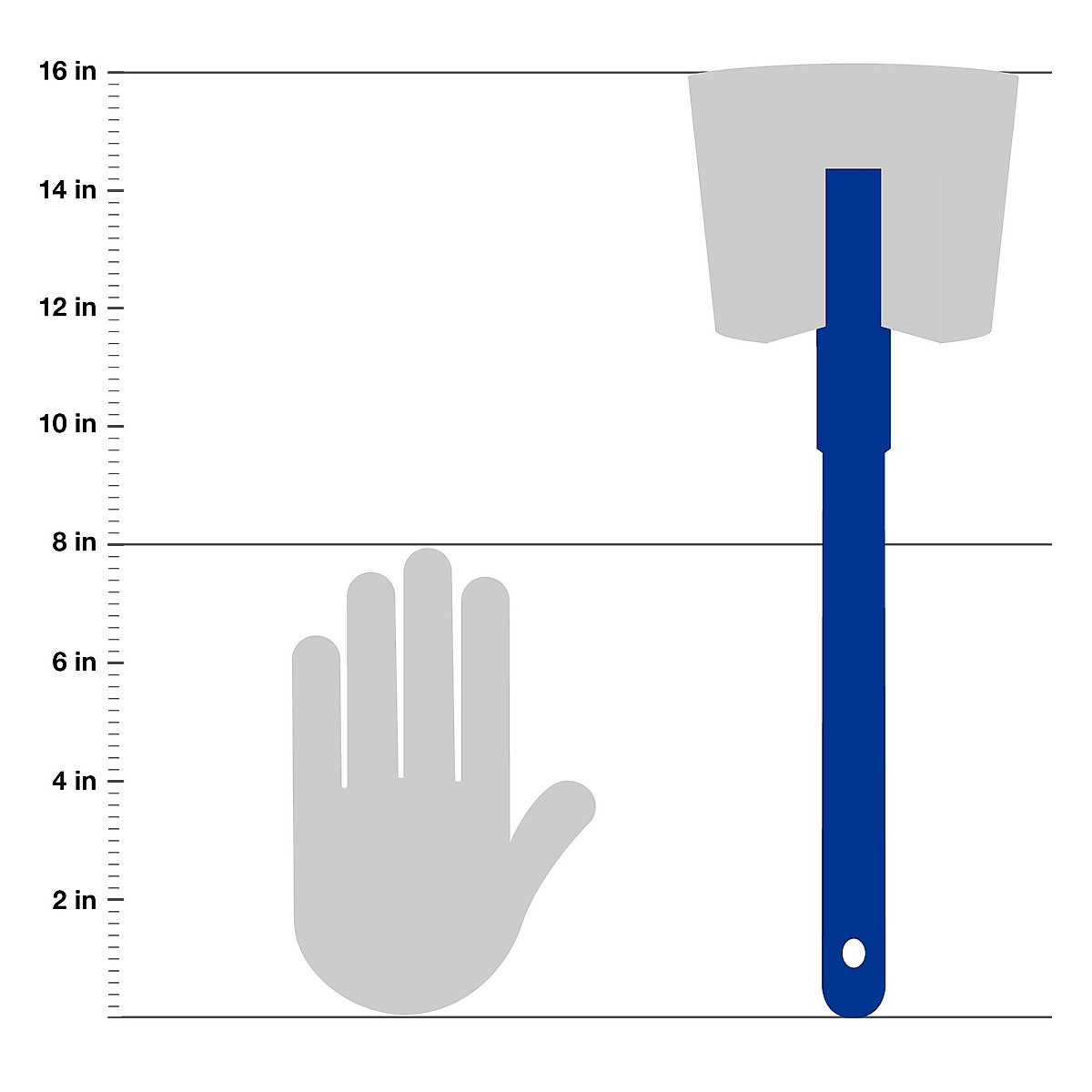 CFS 4002500 Coffee Decanter Brush, 16" Overall Length