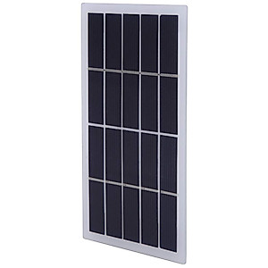 JUnYuKj 2W 5V Polysilicon Solar Panel, Solar Laminate, DIY Solar Panel, Convenient Solar Panel for Camping and Picnic