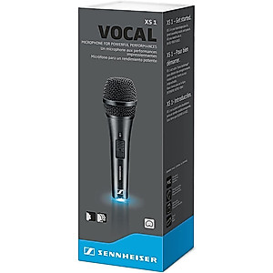 SENNHEISER XS 1 Handheld Dynamic Microphone,Black