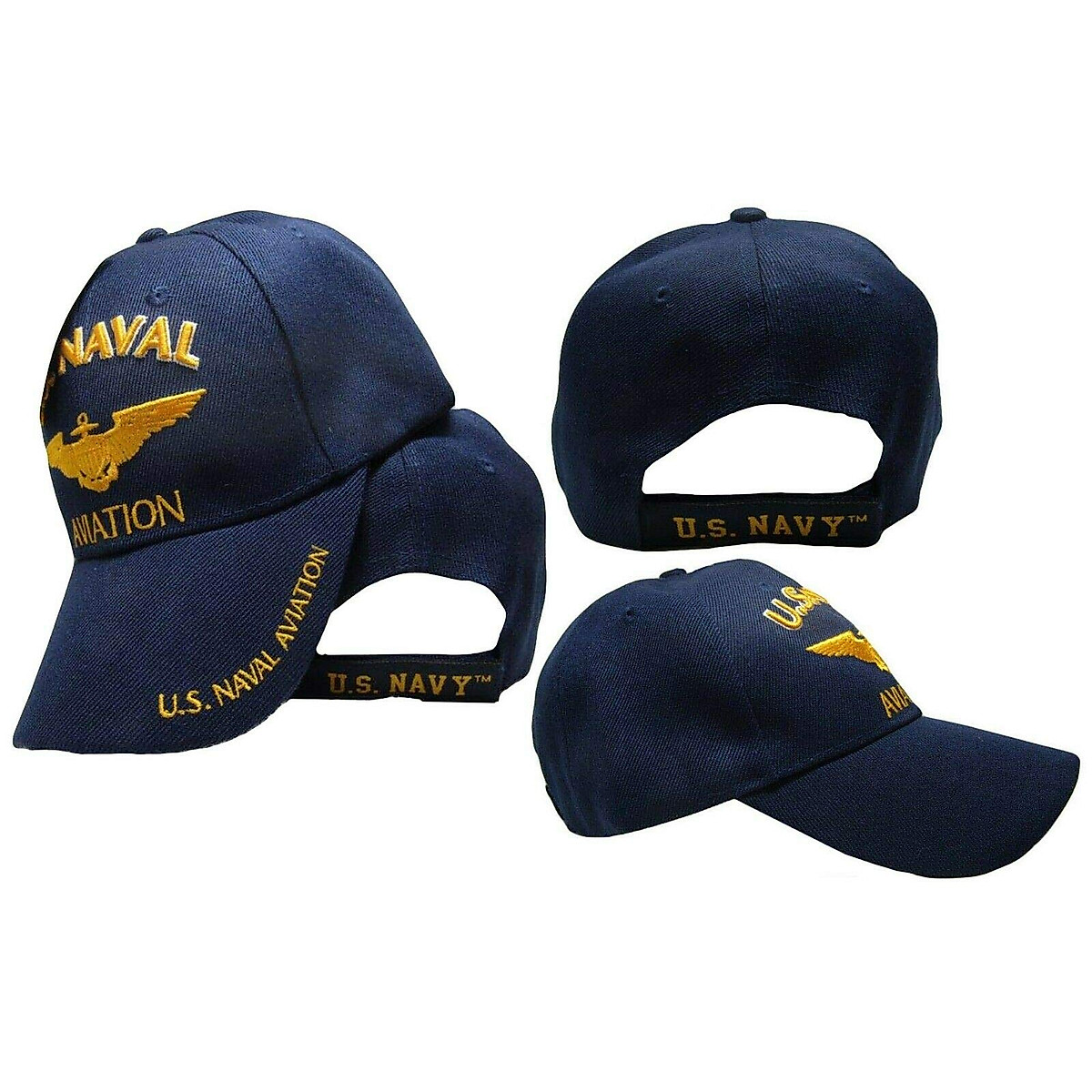 AES U.S. Navy Naval Aviation Ball Cap Baseball Cap Hat (Licensed)