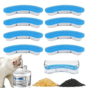 Cat Water Fountain Filters for WF050 & WF100 Cat Fountain, Pet Fountain Filters Replacement