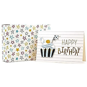 Bangtang happy birthday cards 6 design combinations 12 pieces of of happy birthday cards, happy birthday cake gold foil bulk birthday card combination (with self-adhesive envelope).