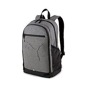 PUMA Unisex PUMA Buzz Backpack, mens, 07358140, Medium Grey Heather, standard size