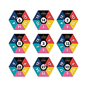 Evermade Adsumudi Math Game - The Monstrously Fun, Smart Game for Kids to Practice Multiplication, Division, Addition and Subtraction - Great for Kids Ages 8-12