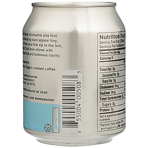 Blue Bottle Coffee medium roast - Cold Brew Coffee (6 pack) 8oz can