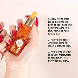 Physicians Formula Argan Face Serum Wear Ultra-Nourishing Argan Oil, Acne Treating, Skin Healing, Inflammation And Redness Correction