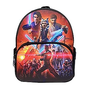 Loungefly Star Wars The Clone Wars Lightsabers Womens Double Strap Shoulder Bag Purse