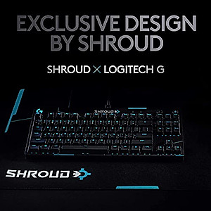 Logitech G PRO Mechanical Gaming Keyboard - Shroud Edition