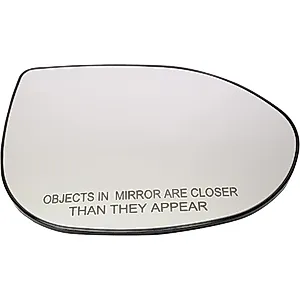 Kool Vue Mirror Glass Compatible with 2011-2013 Mazda 6 Passenger Side - MA1325114