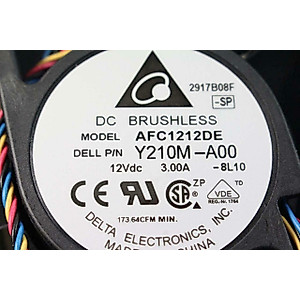Y210M PowerEdge T310 T410 Server Cooling Fan w/Mount 120X38MM 12V R150M by EbidDealz