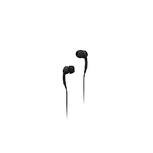 Lenovo 100 in-Ear Headphone, Wired, Microphone, Noise Isolating, 3 Ear Cup Sizes, Windows, Mac, Android, GXD0S50936, Black