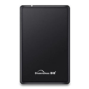Blueendless Ultra Slim Portable External Hard Drive USB3.0 2.5" HDD Storage Compatible for PC, Desktop, Laptop (500GB)