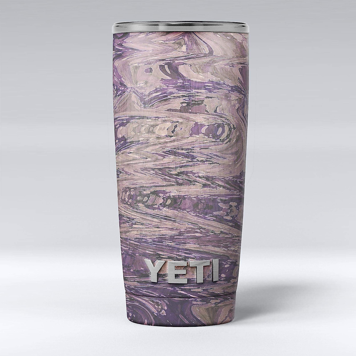 Design Skinz Slate Marble Surface V38 - Skin Decal Vinyl Wrap Kit Compatible with The Yeti Rambler Cooler Tumbler Cups