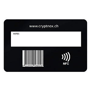 Cryptnox Hardware Wallet Smartcard: Cutting-Edge Crypto Wallet- Safely Store Bitcoin, Ethereum, NFTs & Additional Cryptocurrencies
