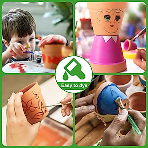 Baxrou Terra Cotta Pots, 24 Pack 3.15 Inch Mini Clay Pots with Drainage Holes,Cactus Flower Nursery Terracotta Pots for Indoor/Outdoor Succulent Plants, Crafts, Wedding Favor