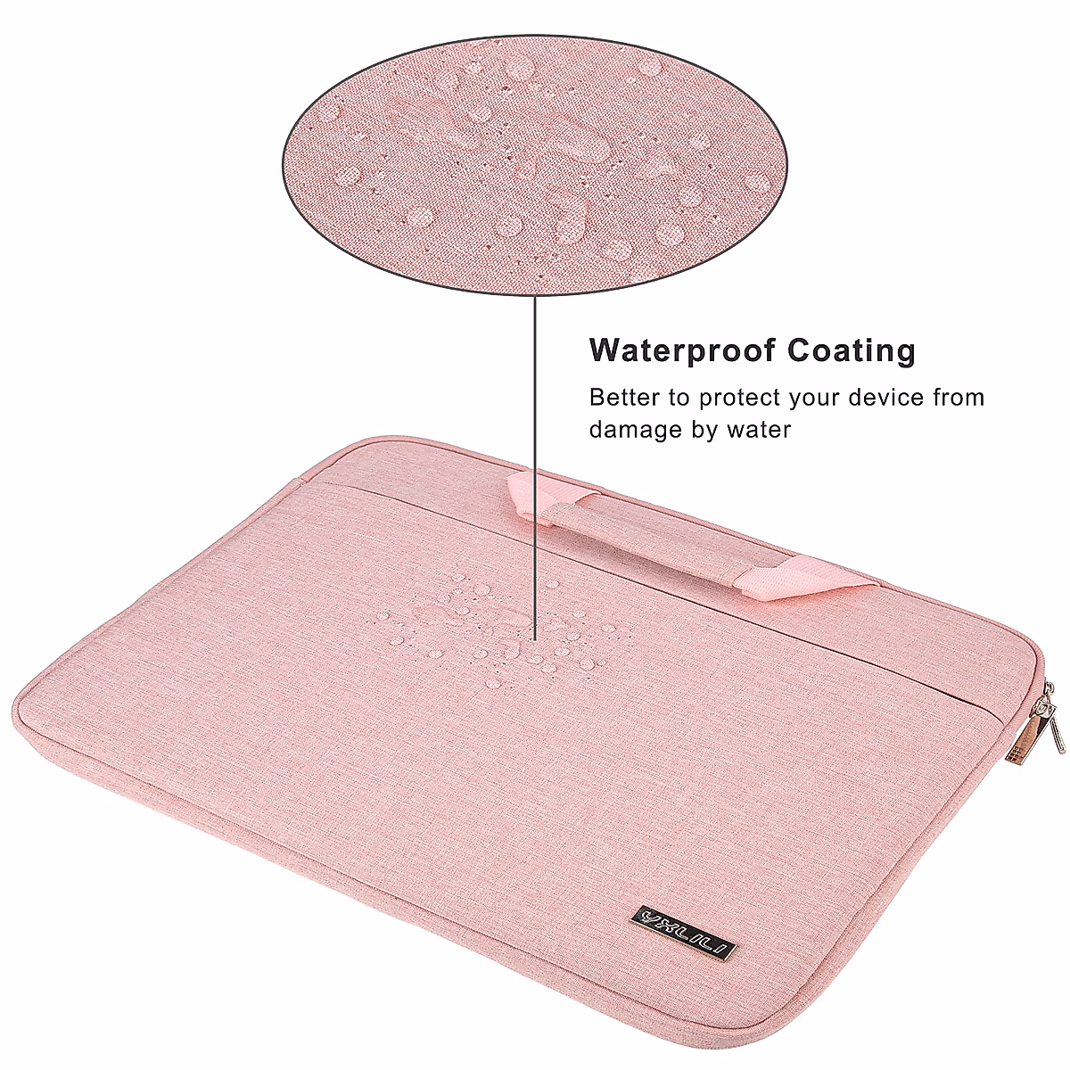 YXLILI Laptop Sleeve 15.6 inch Computer Case for Laptop Protective case with Handle Soft Lining Padded Bag Shock Resistant for 16 inch MacBook Pro Air Hp Acer Asus Lenovo Dell Chromebook