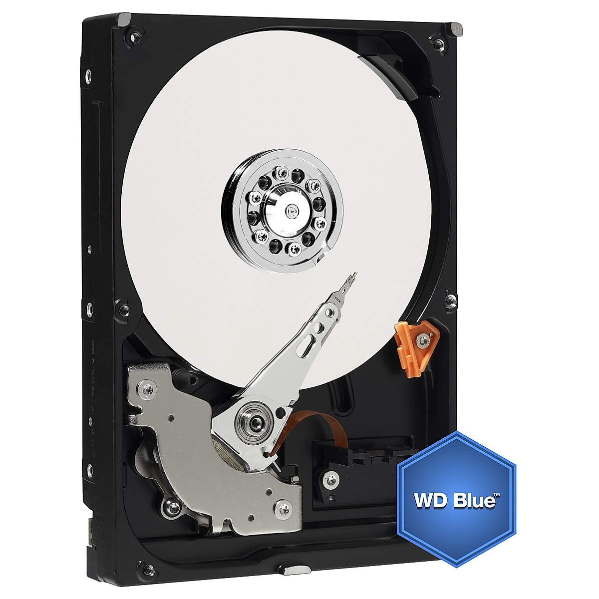 WD Blue 750GB Everyday PC Desktop Hard Drive: 3.5 Inch, SATA 6 Gb/s, 7200 RPM, 64MB Cache - WD7500AZEX