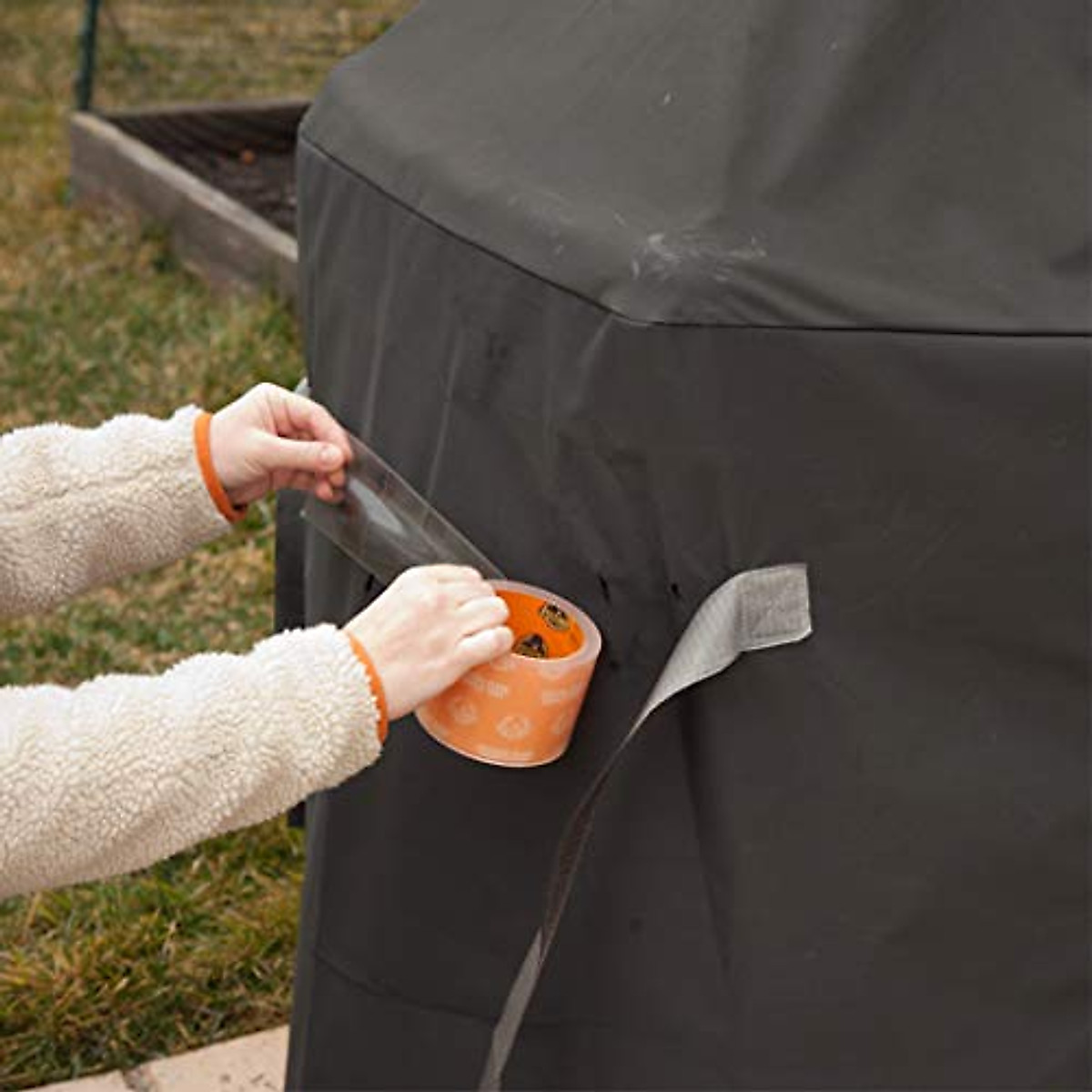 Gorilla Crystal Clear Repair Duct Tape Tough & Wide, 2.83" x 15 yd, Clear, (Pack of 1)