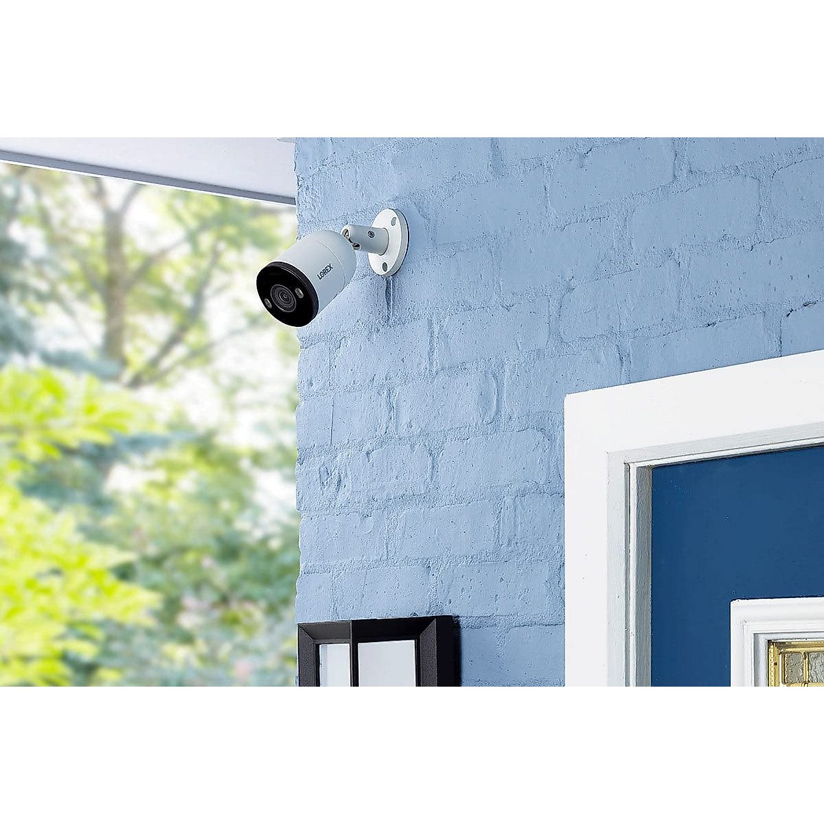 Lorex 4K IP Ultra HD Wired Bullet Security Camera with Smart Deterrence and Smart Motion Detection for Indoor and Outdoor Use (Renewed)