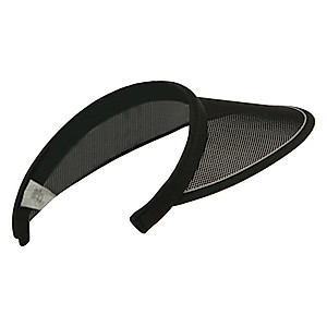 UV 50+ Protection Clip On Visor - Black OSFM