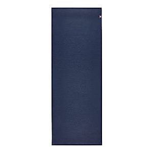 Manduka eKO Yoga Mat - For Women and Men, Strong, Durable, Non Slip Grip, 5mm Thick, 71 Inch, Midnight Blue, 180cm x 60cm x 5mm