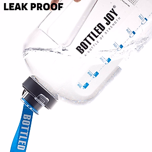 Student 1 Gallon Large Capacity Water Bottle with Time Marker, Reusable, Motivational, Leak-proof, BPA Free Sports Water Jug for Fitness, Gym, Running, Office, Home, Outdoor Sports, Cycling, Camping