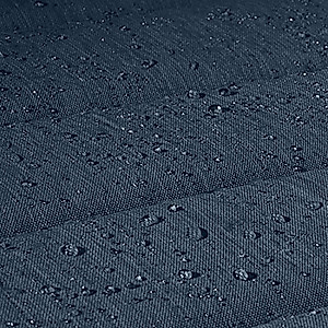 Classic Accessories Storigami Water-Resistant 80 x 26 Inch Chaise Lounge Cushion, Heather Indigo, Patio Cushion