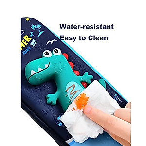 GANNEPIE 3D Decompression Stereo Cartoon Cute Pencil Case Holder EVA Carrying Pen Bag Pouch Simple Stationery for Adults Kids Purple Bear