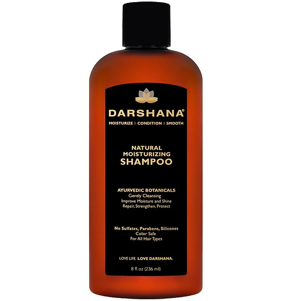 Darshana Natural Moisturizing Shampoo with Ayurvedic Botanicals (8 fl oz.)
