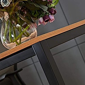 Need Small Computer Desk 31-1/2'' Sturdy and Heavy Duty Writing Desk for Small Spaces and Small Desk Study Table Laptop Desk- AC3BB-80-40