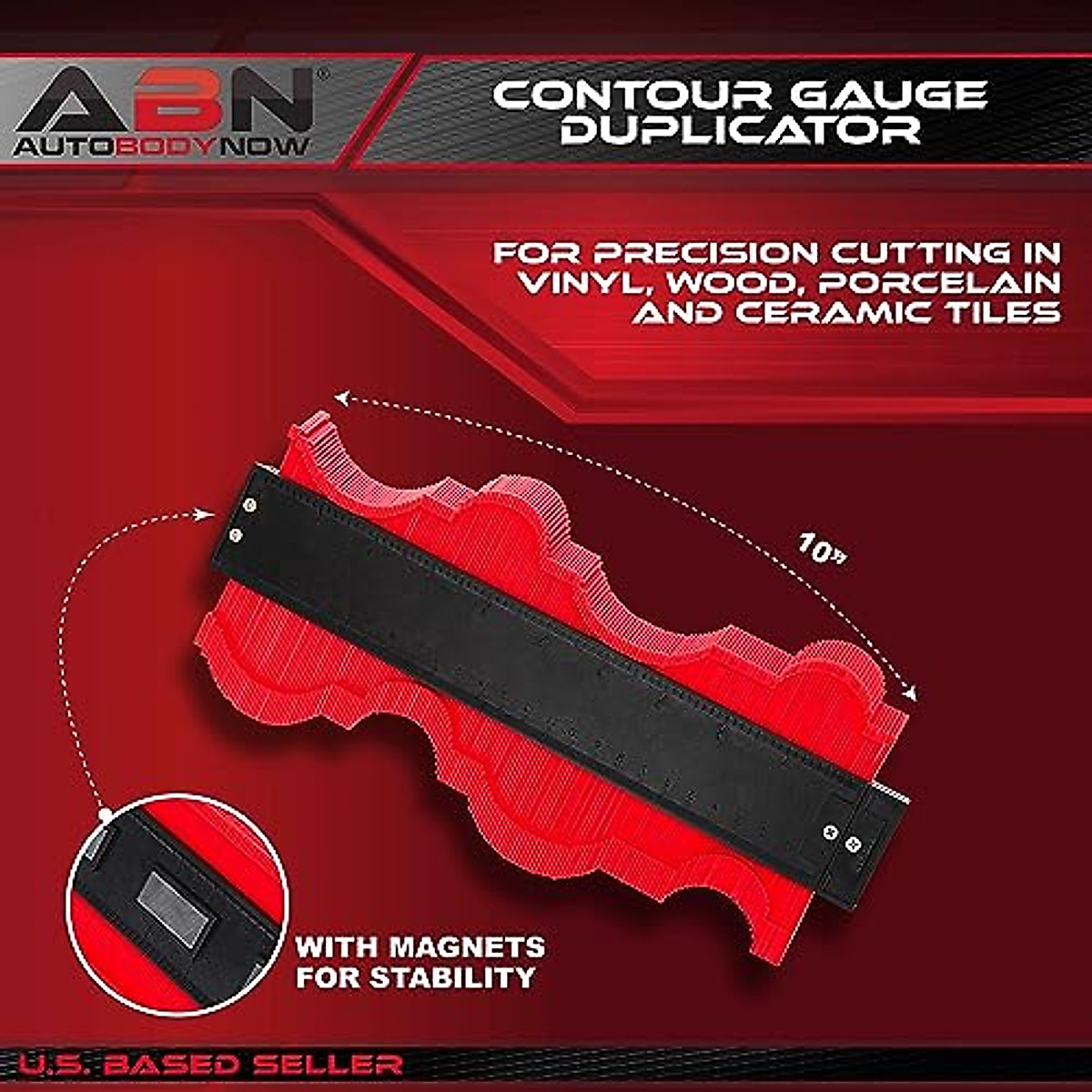 ABN Contour Gauge Duplicator 10 Inch